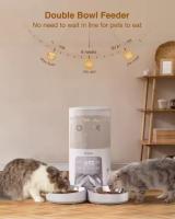 China 2025 New Trendy Popular Pet Smart Feeder Food Easy to Clean Dog Feeder Automatic Feeder Pet Food Dispenser Dog for sale