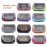 China Stocked Pet Nest Kennel for Small Medium Large Dogs Cats Soft Sleeping Mat Multiple Colors and Sizes Indoor Dog Sofa Bed for sale