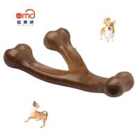 China Benebone Wishbone Sturdy Food Grade Dog Chew Toy for Aggressive Chewers Giant Real Bacon Flavor Tough Nylon Bone Dog Toy for sale