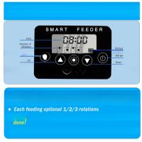 China Wholesale Automatic Fish Feeder for Aquarium Premium Adjustable Fish Food Timer Fish Food Vacation Feeder with Digital Display for sale
