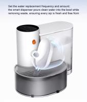 China 330*235*250 mm Automatic Smart Cat Fountain Water Dispenser with Wireless Dirty Water Separation and Live Clean Function for sale