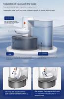 China 330*235*250 mm Automatic Smart Cat Fountain Water Dispenser with Wireless Dirty Water Separation and Live Clean Function for sale