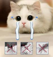China Scarf Style Cartoon Pattern Anti-mosquito Collar 100% Natural Plant Non-toxic Essential Oil Calming Collar for Dogs and Cats for sale