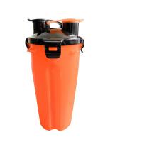 China Wholesale Portable 2-in-1 Dog Water Bottle Bowl Small Size Outdoor Travel Foldable  for Pets & Animals for sale