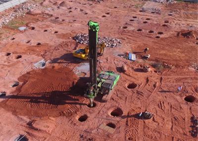 China Construction 125kNm Big Power Used Piling Rig Second Hand Hydraulic Rotary Drilling Rig for sale