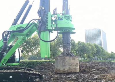 China 50kN Crowd Force Diesel Used Foundation Piling Rig 90° Drilling Angle for sale