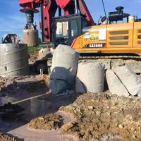 China Customized Thickened Drilling Bucket Bullet Teeth Rock Rools Drilling Equipments for sale