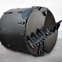 China Diameter 600mm Borehole Excavator Teeth Rock Bucket Hight 1200mm for sale