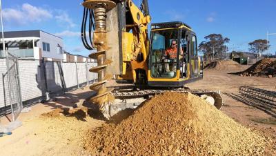 China Excavators Hydraulic Auger Boring Pile Machine Drive Unit Earth Drill for sale