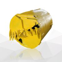 China 1000mm Drilling Soil Bucket Match Flat Teeth FZ80 TL25 V20 Piling Foundation for sale