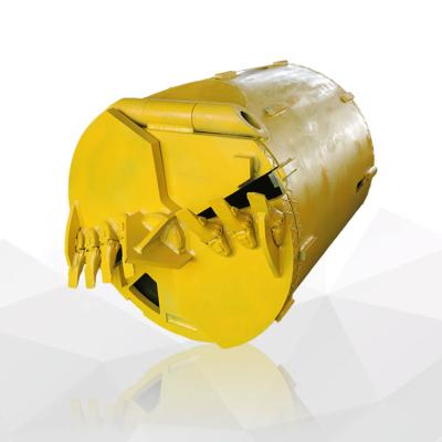 China 1000mm Drilling Soil Bucket Match Flat Teeth FZ80 TL25 V20 Piling Foundation for sale