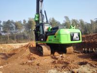 China 120rpm Used Piling Drilling Rig Equipment 50m Depth 6.5m*2.5m*2.8m 1.5m Diameter for sale