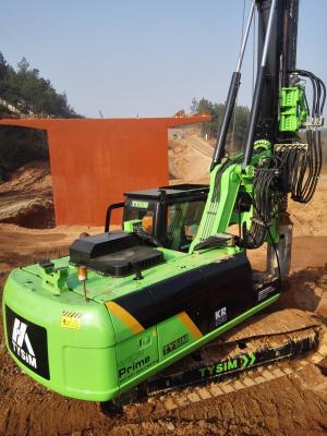 China Diesel Power Used Drilling Rig Equipment 20kN.M Rotary Torque 50m Max. Drilling Depth for sale