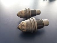 China 19mm Square Piling Round Tooth Drilling Tool Bullet Holder Soil Teeth for sale