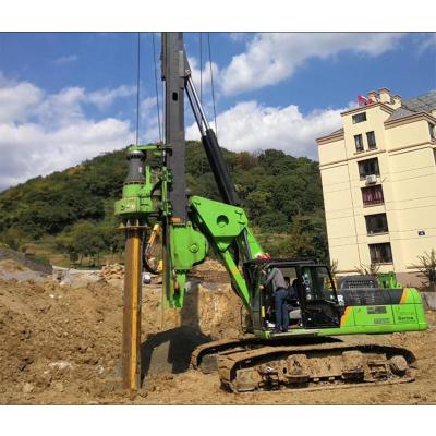 China Used 50kN Crowd Force Piling Rig With 0-40rpm Drilling Speed for sale