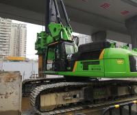 China Rotary Low Headroom Driling Rig Pile Machine 560KN Construction Foundation for sale