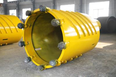 China Piling Auger Core Barrel Roller Bit Drilling Rock Bucket Roller Teeth for sale