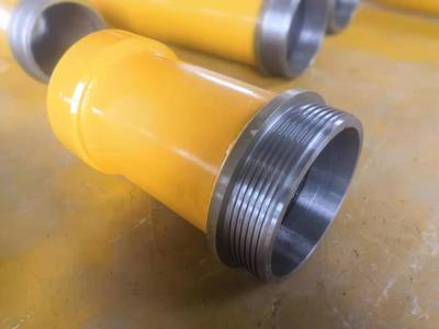 China Piling Rig Parts Forging Tremie Pipes Threading Type 219mm Concrete Pump for sale