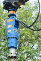 China APEA2000MAX Hydraulic Ground Auger With 44Rpm 511-1 Torque Range for sale