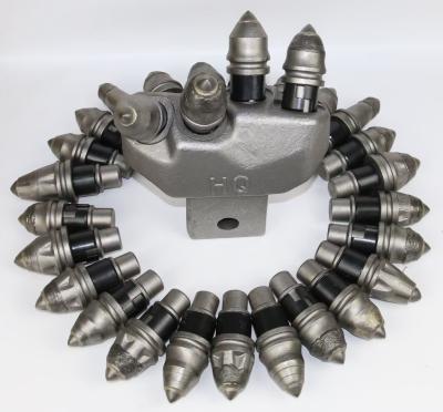 China Trencher Tungsten Carbide Bullet Teeth C31 C21 22mm Cutting Bits for sale