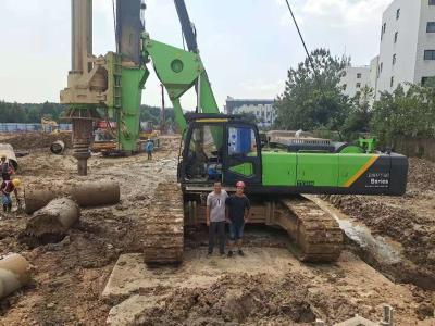 China ISO KR360E Hydraulic Rotary Pile Rig Track Width Max 4300mm for sale