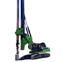 China Small Bore Pile Rig Foundation Machine Excavator Chassis Drilling Attachment KR220C for sale