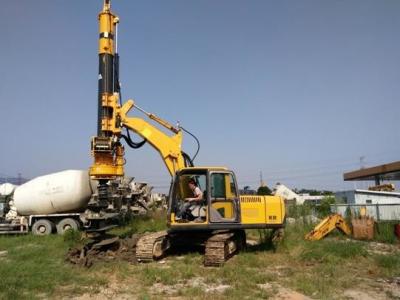China KR50A Hydraulic Rotary Drilling Rig High Power Engine Attachment Soil Borehole for sale