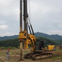 China Geotechnical Rotary Drilling Rig High Performance KR125 Hydraulic Control System for sale