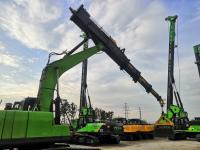 China Forklift Excavator Clamshell Telescopic Arm Customized KM220 Low Headroom for sale