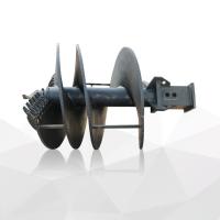 China Drilling Tools Strong Slag Carrying Capacity Straight Auger With Flat Teeth 3000 Mm for sale
