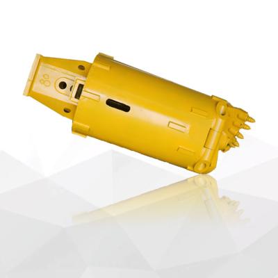 China 130*130 Piling Soil Drilling Bucket Single Cut Clay Drilling Bits 3000mm for sale