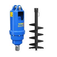 China AP5500 Hydraulic Earth Auger Hole Digging Machine For Excavator Skid Steer Attachments for sale