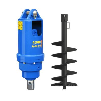 China AP5500 Hydraulic Earth Auger Hole Digging Machine For Excavator Skid Steer Attachments for sale