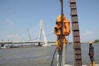 China Construction Machinery Vibro Hammer Excavator Hydraulic Pile Driver Electric Vibro Hammer for sale