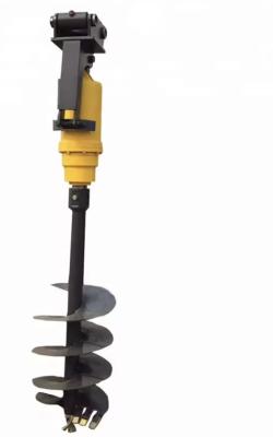 China 100mm -1200mm Excavator Attachments Post Hole Digger Earth Auger Drill for sale
