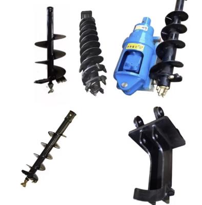 China 13-20t Excavator Backhoe Hydraulic Earth Auger Drill With S6 Auger for sale