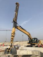 China High Quality KM150 Motorized Safety Small Wheel Robot Boom Excavator Telescopic Arm for sale