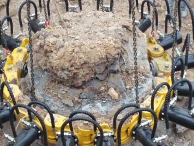 China 30MPa 160-200 Quantity/8h Hydraulic Breaker Diaphragm Membrane For 5-50t Excavators for sale