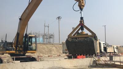 China Customization Excavator Telescopic Arm Long Reach Boom 22 Meters Long Arm For CAT for sale