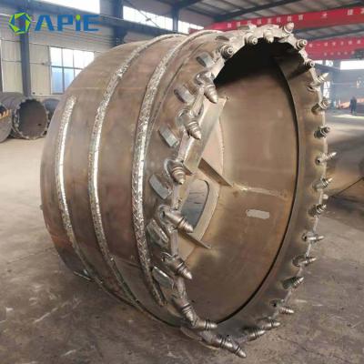 China Medium Rock Strength Foundation Piling Core Barrel With Teeth Mining Machine Parts for sale