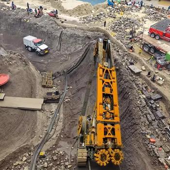 China Underground Trench Cutter Machine Diaphragm Wall Trench Cutter Milling Machine for sale