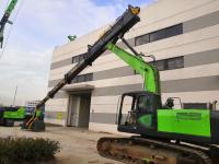 China 12390mm Overall Transport Length Extendable Clamshell Arm Max. Digging Radius of 6400mm for Heavy-Duty Material Handling for sale