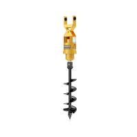 China Hydraulic Earth Auger Drill Excavator Auger Attachment Supplier for Piling Soil Drilling Skid Steer Post Hole Digger for sale
