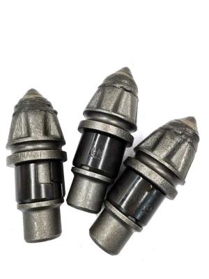 China B47K22 Tungsten Carbide Bullet Teeth Bit For Auger Bucket Foundation Drilling Tools with 9-30mm Alloy Head Size for sale