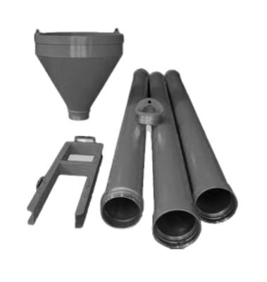 China Tremie Pipe Drilling Rig Tool with 2mm To 10mm Thickness Customized Diameter Up To 300mm and 1 Year Warranty for sale
