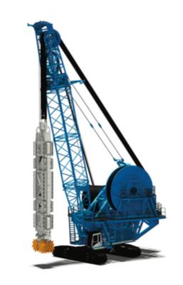 China Advanced Trench Cutter with 52m Milling Depth 571kw Engine Power and 160ton Operating Weight for Diaphragm Wall Construction for sale