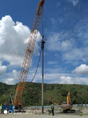 China Electrical Vibroflot External Diameter 426 Mm Diameter Of The Length Work Pile 1000 To 1200 mm For Soil Compaction for sale