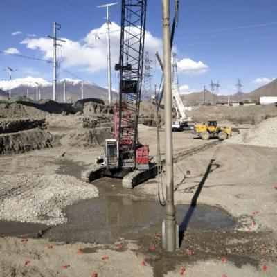 China External Diameter 426 mm Electrical Vibration Pile Driver Bottom Feed Vibroflot System Vibroflotation for sale