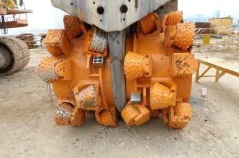 China Trench Cutter Pick Teeth Cutting Wheel Specialized In Underground Diaphragm Wall Equipment Ensuring Trench Excavation And Soil Removal for sale