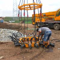 China Circular Pile Cropper Square Concrete Pile Breaking Equipment Stable Performance Pile Breaker for sale